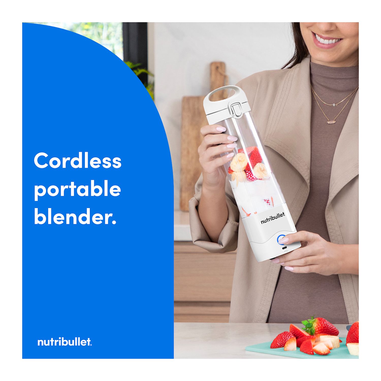nutribullet® Portable Blender with Logo | Custom Wellness Gift