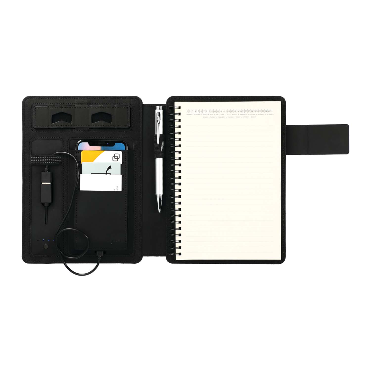 Graphite Wireless Charging Journal | e-CorporateGifts.com