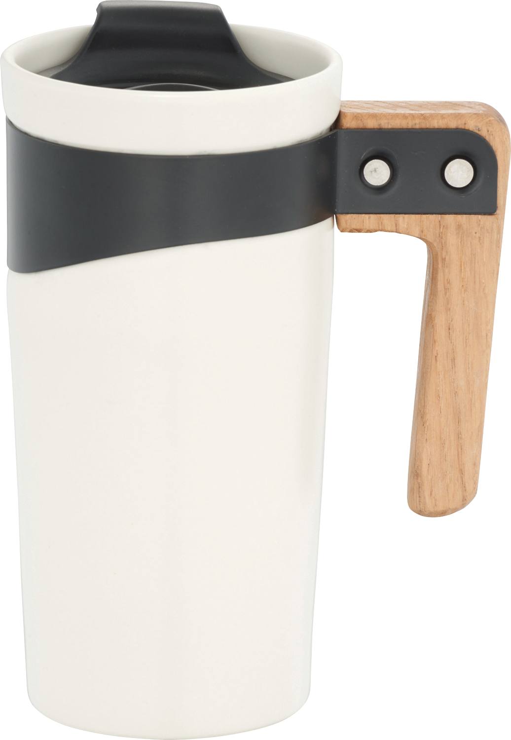 Stylish Matte Finish Ceramic Mug With Imprinted Logo