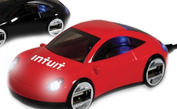 Sports Car 4 Port USB Hub